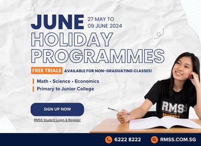 RMSS | Raymond's Math & Science Studio - Pri to JC Tuition