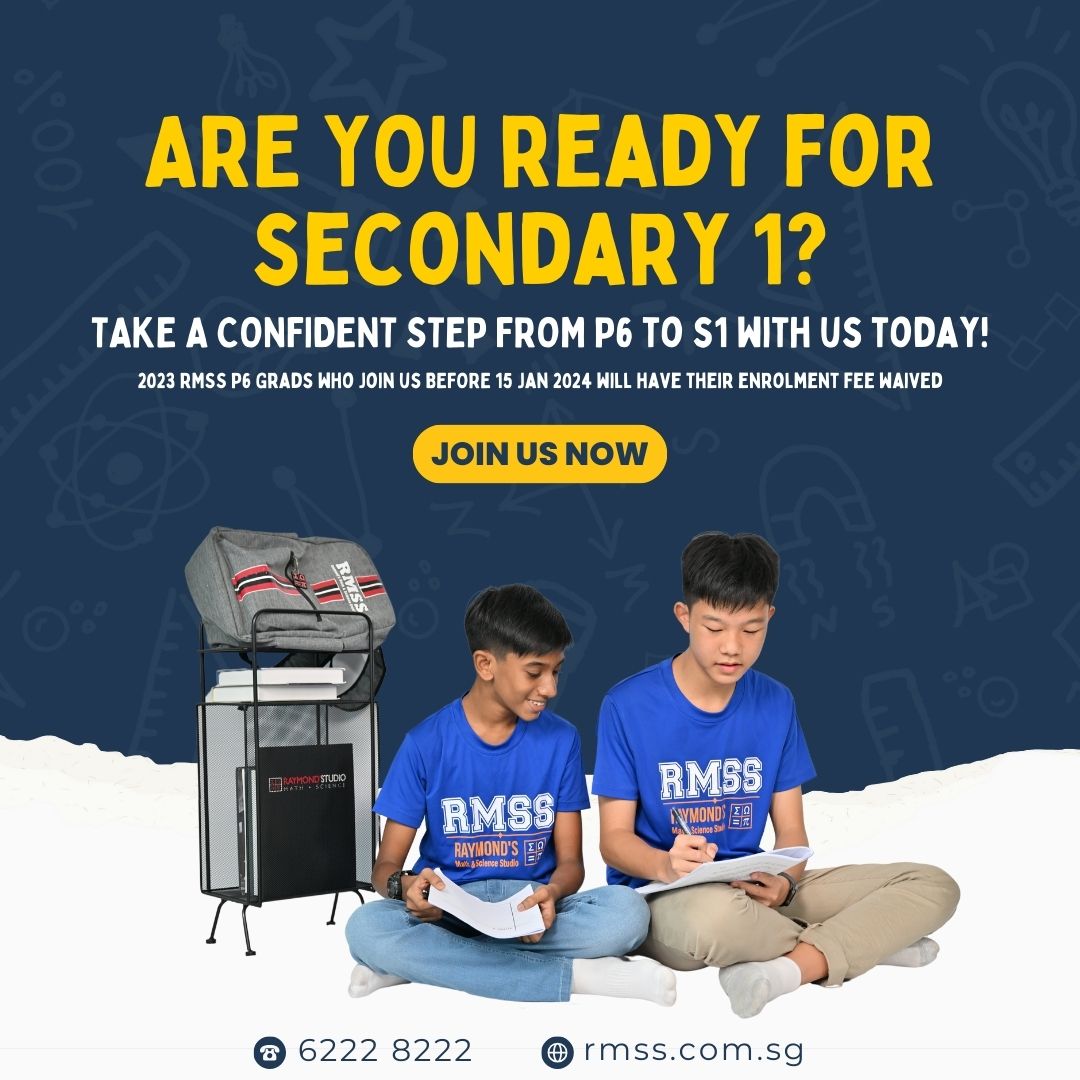 RMSS | Raymond's Math & Science Studio - Pri to JC Tuition