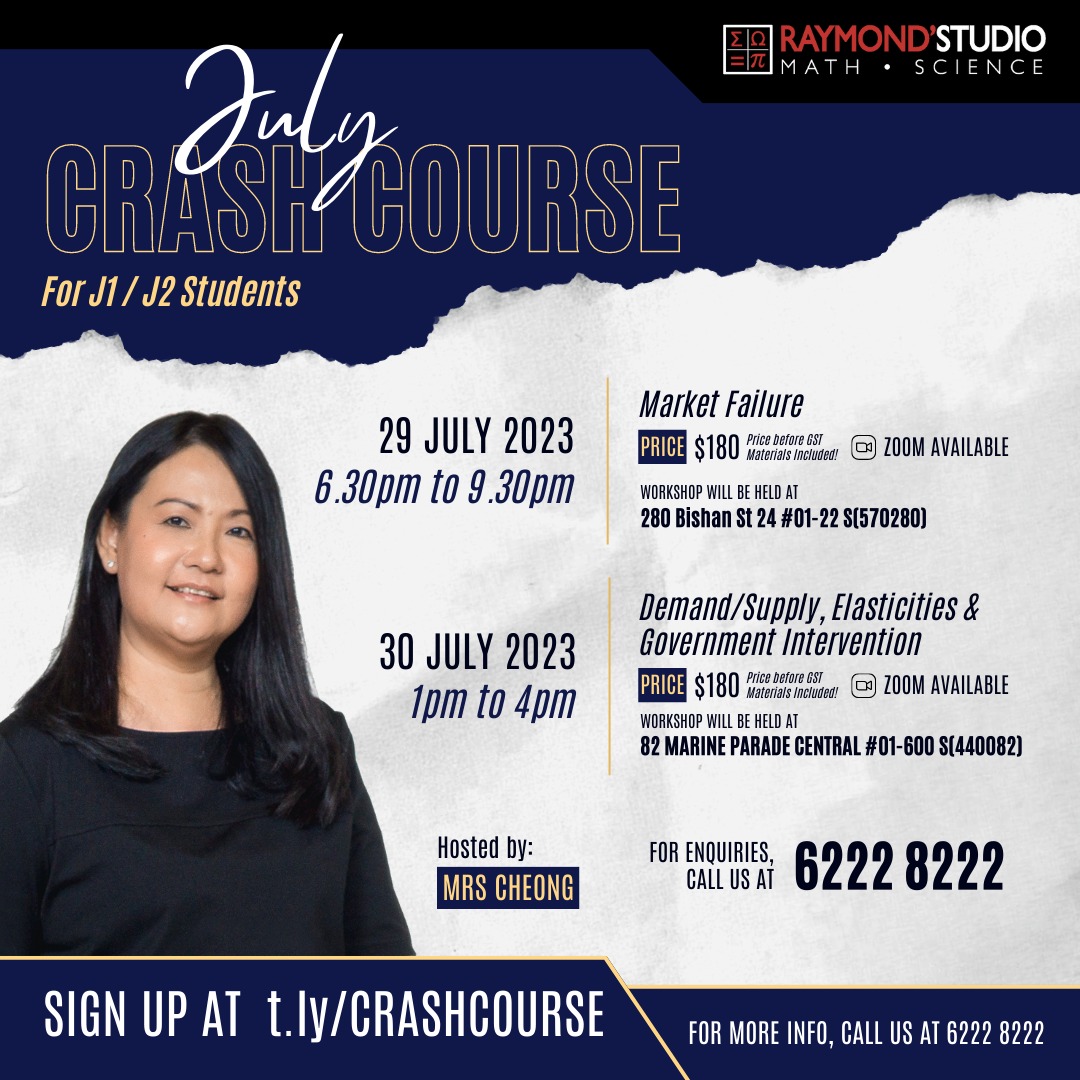 RMSS | Raymond's Math & Science Studio - Pri to JC Tuition